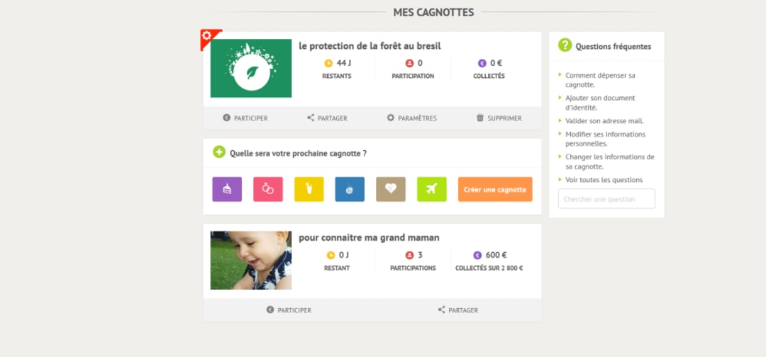 Cagnotte : le protection de la forêt au bresil - Leetchi.com