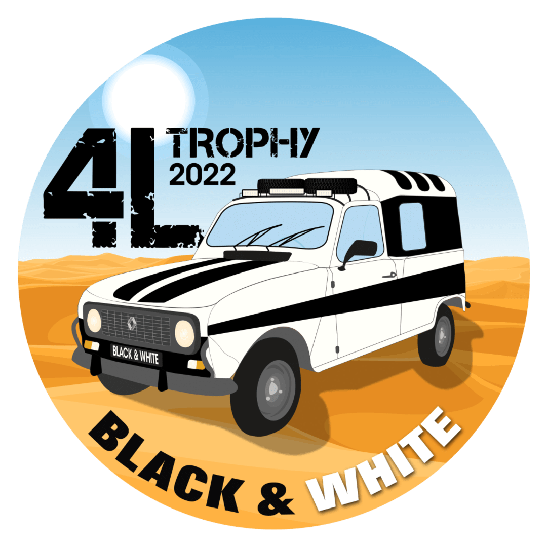 Cagnotte : Black&White 4L trophy - Leetchi.com