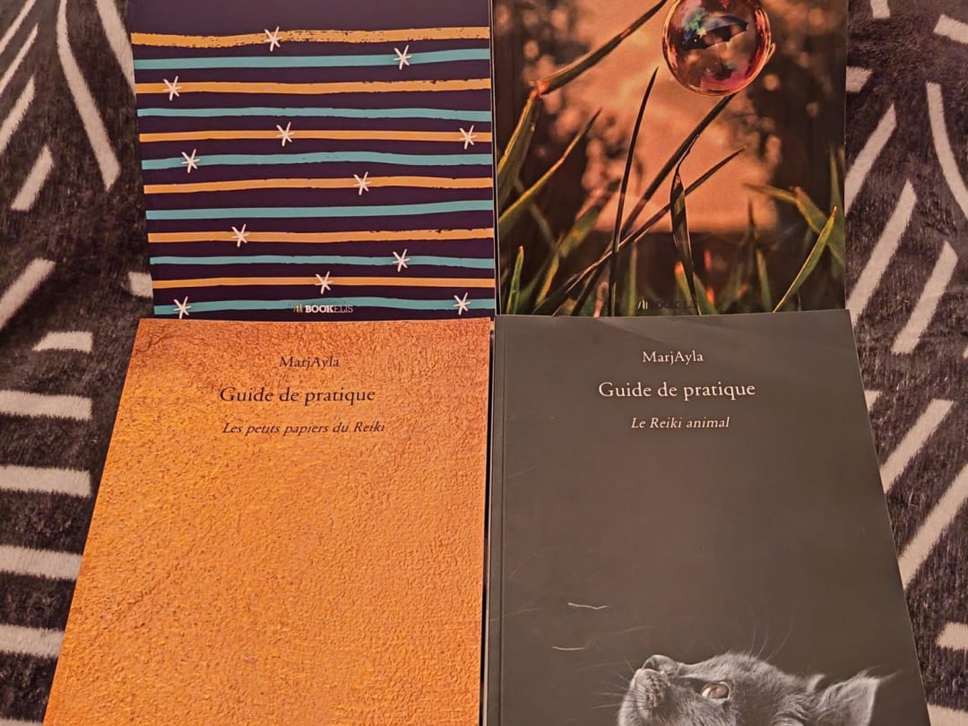 Cagnotte : Mes guides de pratique Reiki en librairie | Leetchi