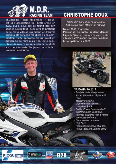 Cagnotte : Christophe doux Werc 2023 - Leetchi.com