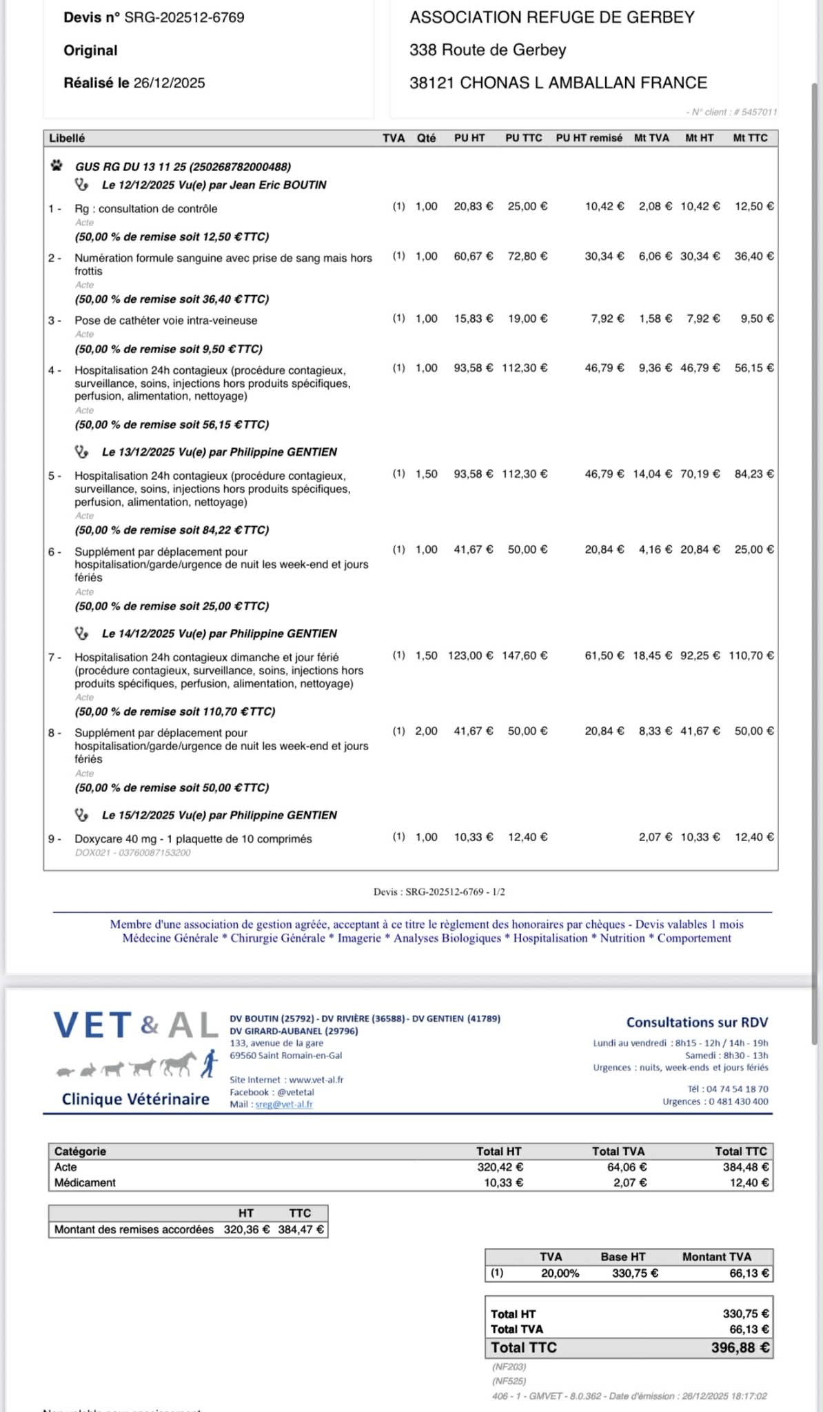 Cagnotte : Entraide pour Gus et Sushi | Leetchi