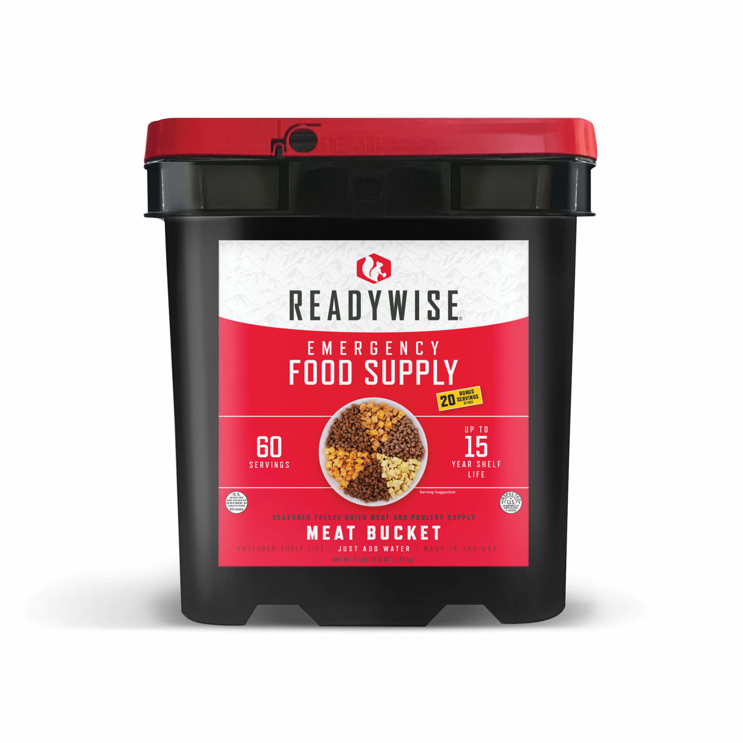 ReadyWise Freeze-Dried Meat & Rice Emergency Food | Lehman's