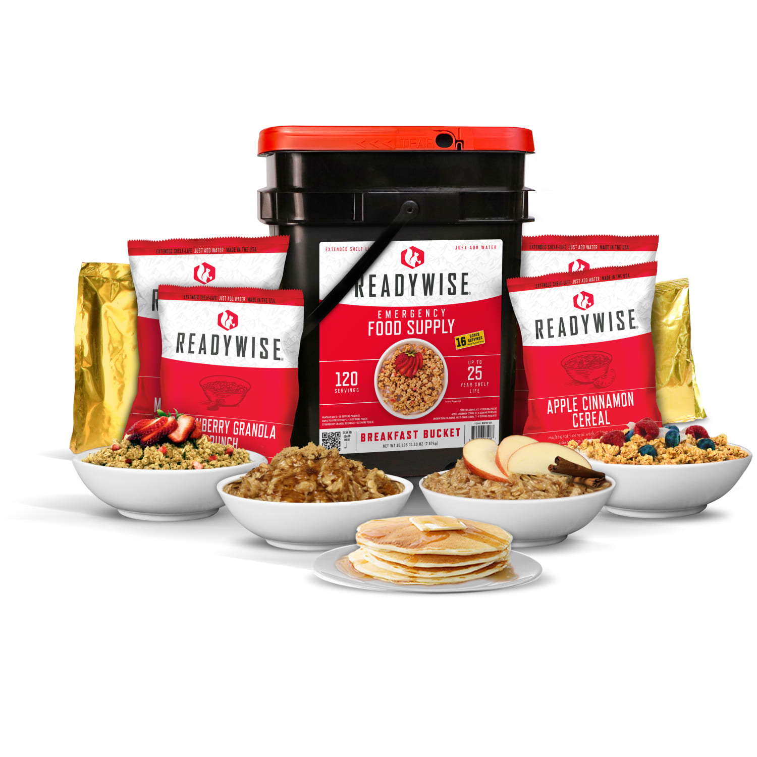 ReadyWise Breakfast Emergency Food Bucket | Lehman's