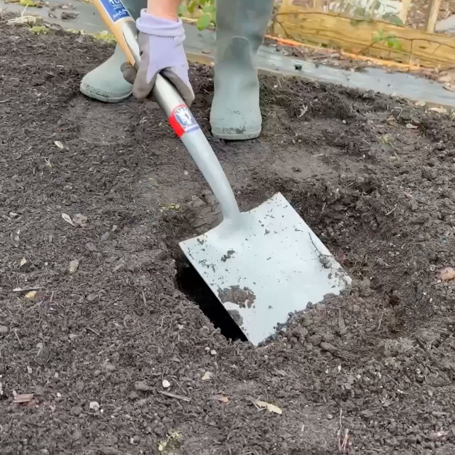 Professional Digging Spade, Gardening | Lehman's