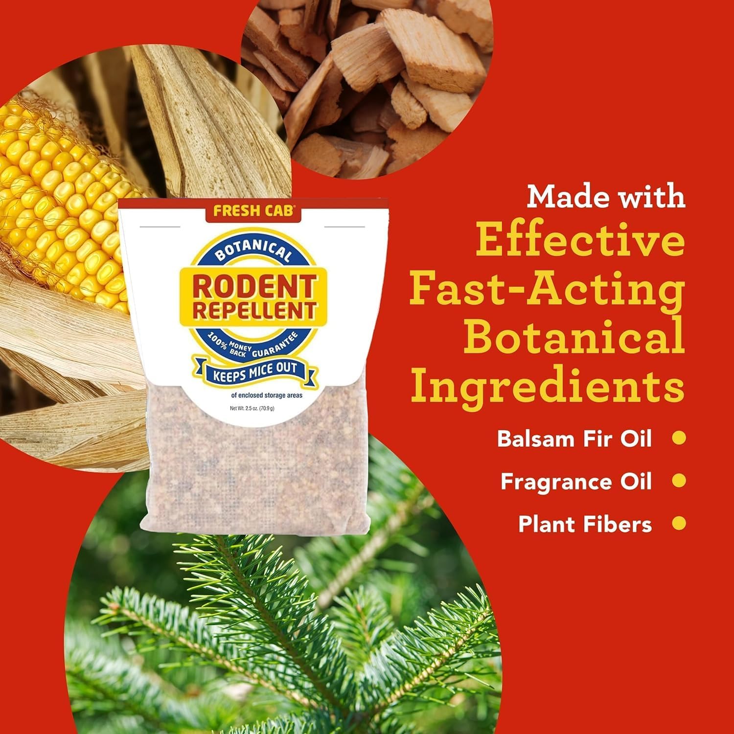 Fresh Cab Botanical Rodent Repellent, Pest Control - Lehman's