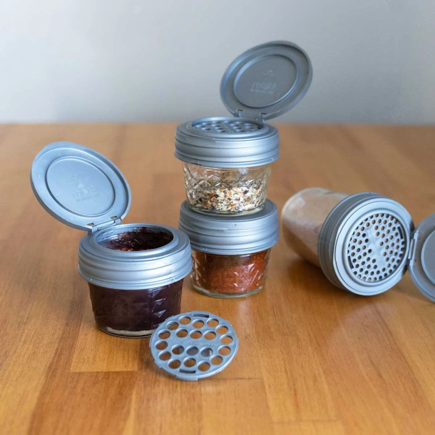 reCAP Mason Jar Spice Shaker Lids, USA Made | Lehman's