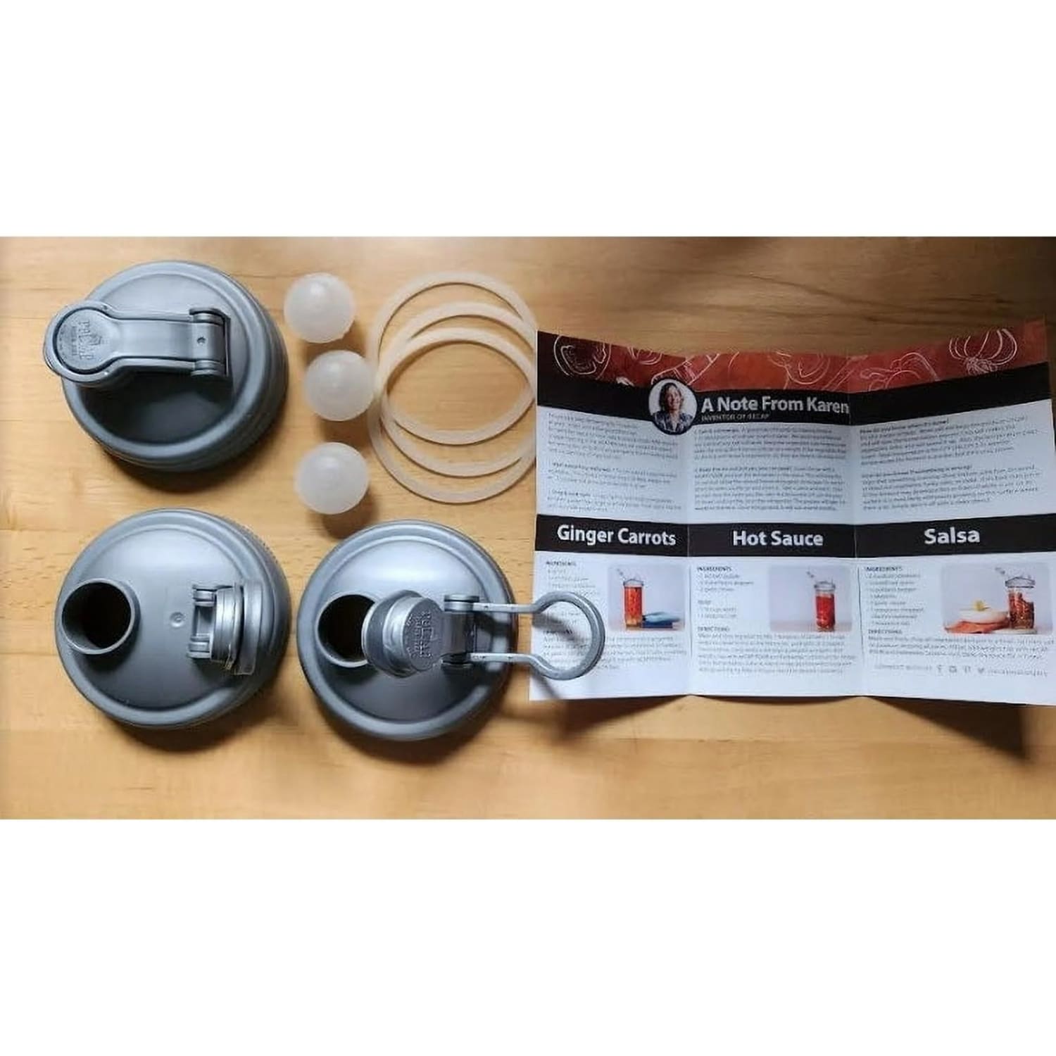 reCAP Mason Jar Fermentation Starter Kit | Lehman's