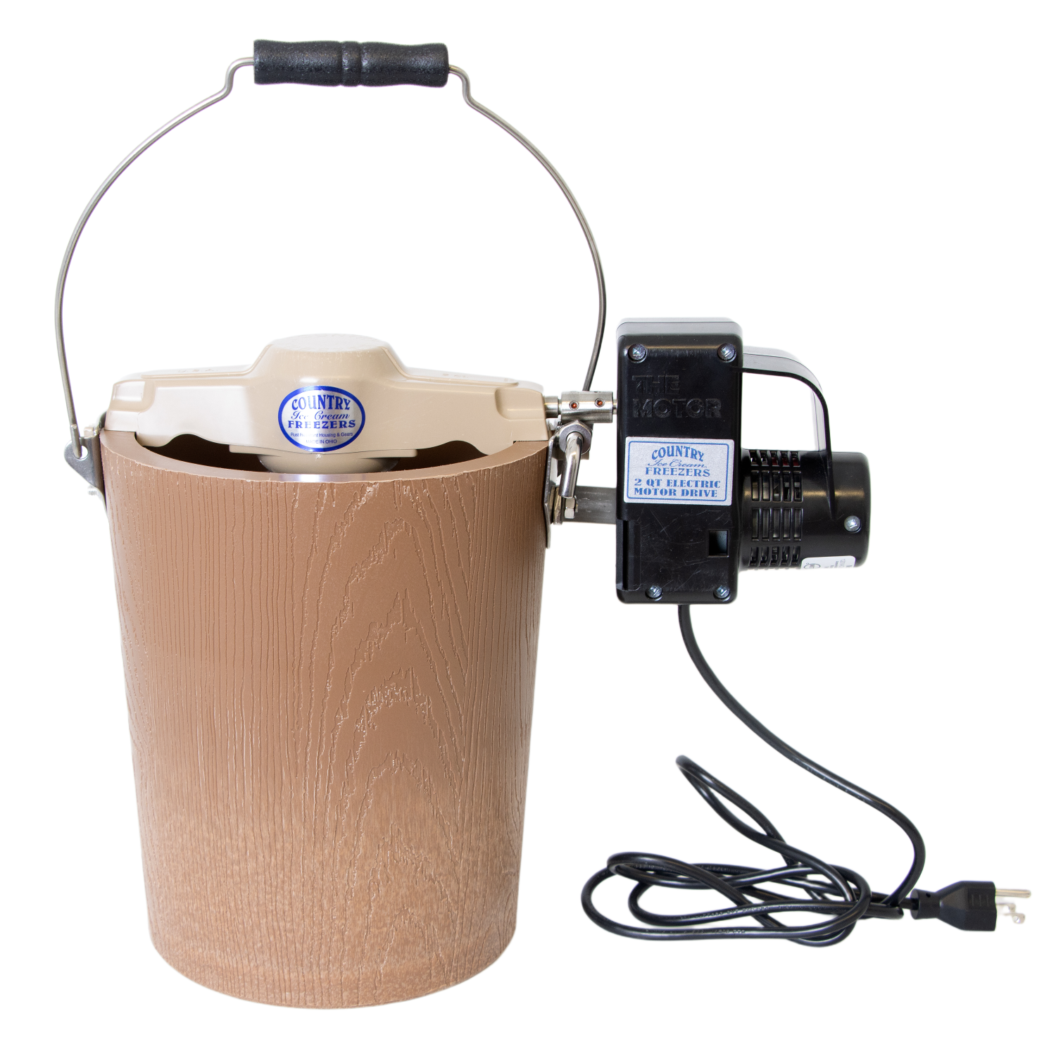 Leak-Proof Electric Ice Cream Freezer, Amish Made | Lehman's