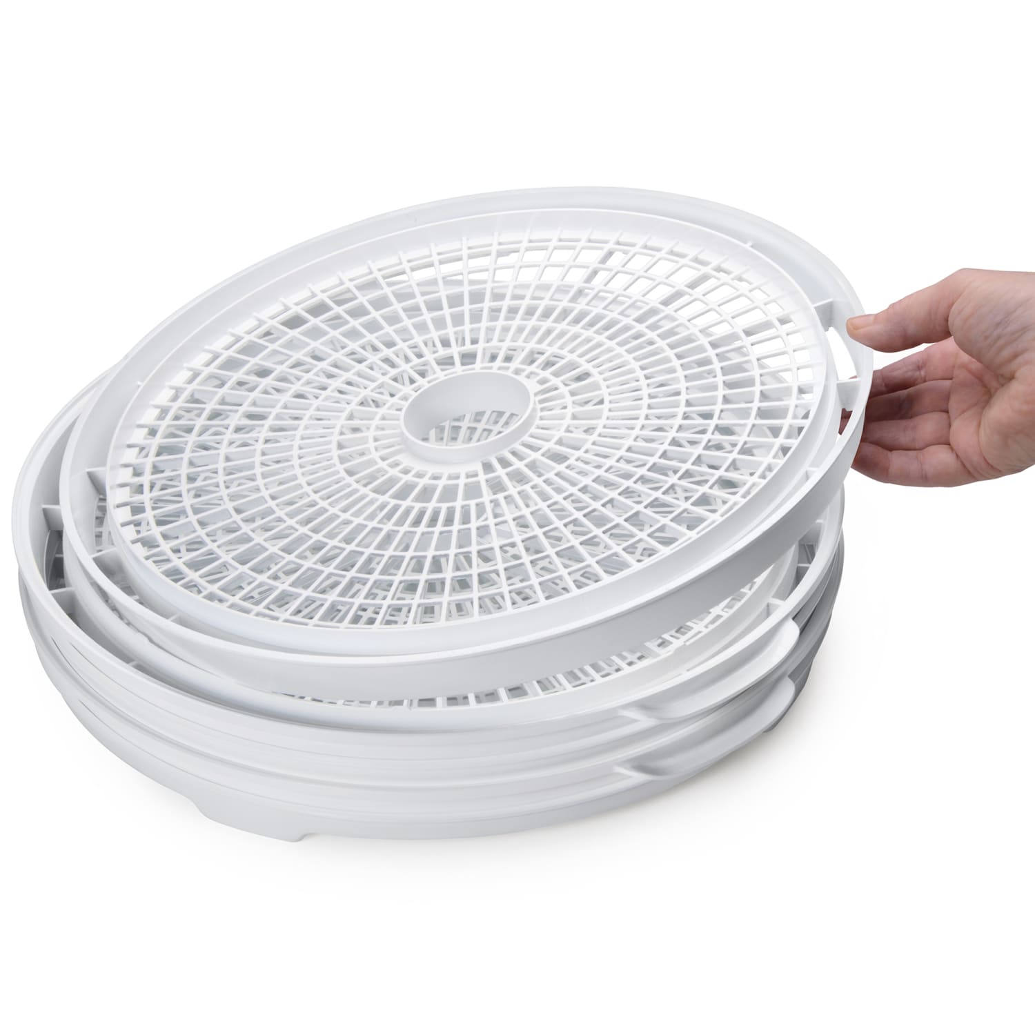 Electric Food Dehydrator with Nesting Trays | Lehman's
