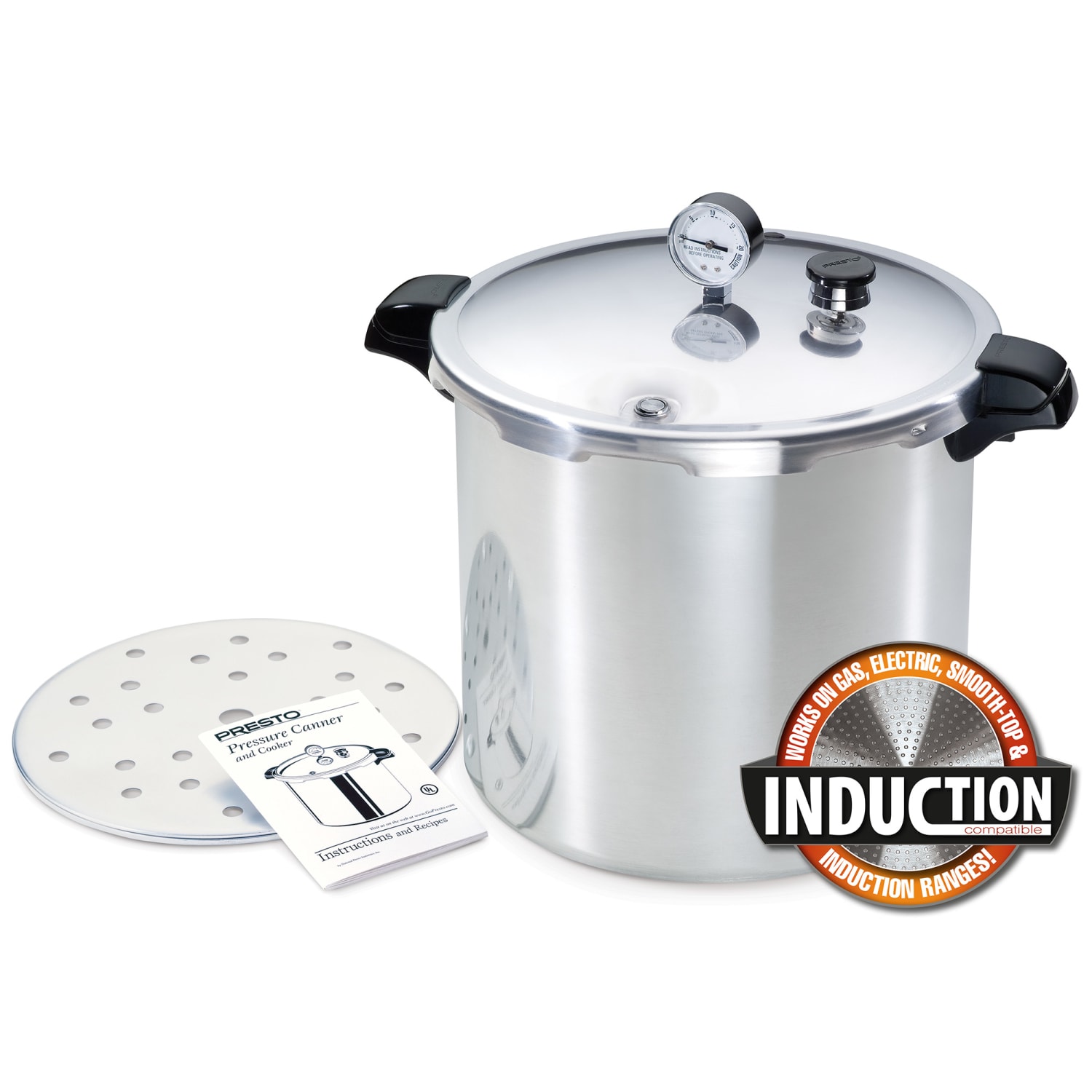 Presto Induction Pressure Canner - 23 Qt | Lehman's