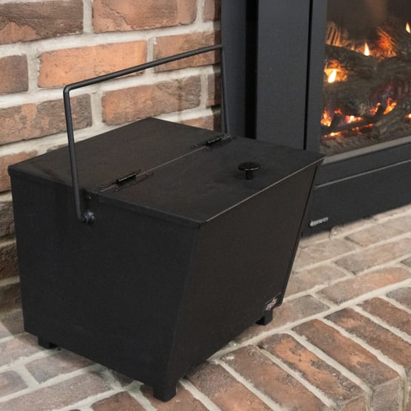 Steel Ash Carrier Bucket, Hearth Accessories - Lehman's