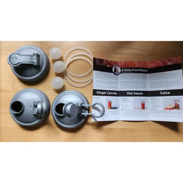 reCAP Mason Jar Fermentation Starter Kit | Lehman's