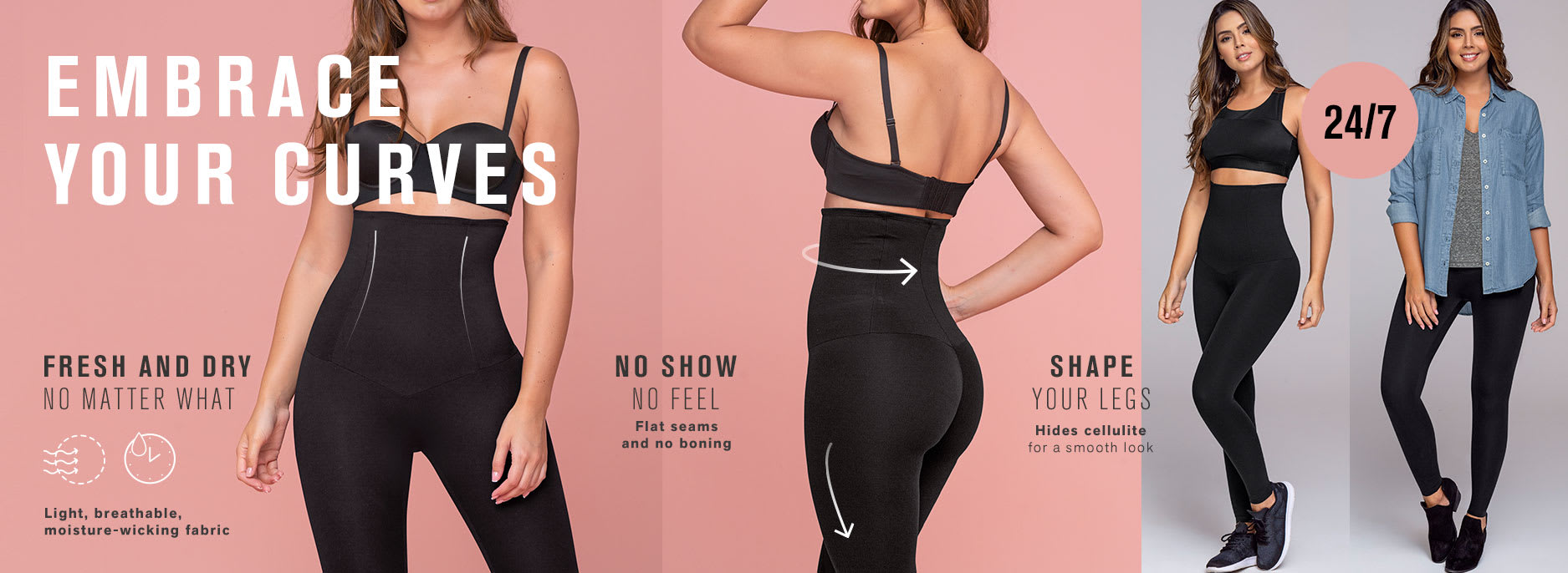 Extra High Waisted Firm Compression Legging - ActiveLife | Leonisa Europe Extra High Waisted Firm Compression Legging - ActiveLife | Leonisa Europe