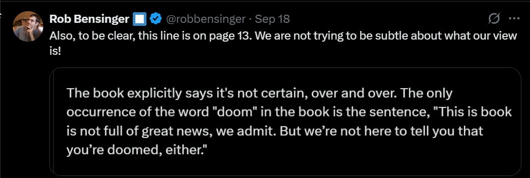 More Reactions to If Anyone Builds It, Everyone Dies — LessWrong