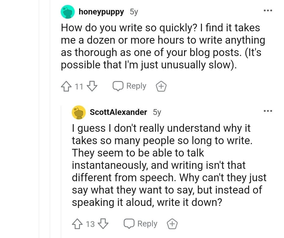 What Does It Mean to "Write Like You Talk"? — LessWrong