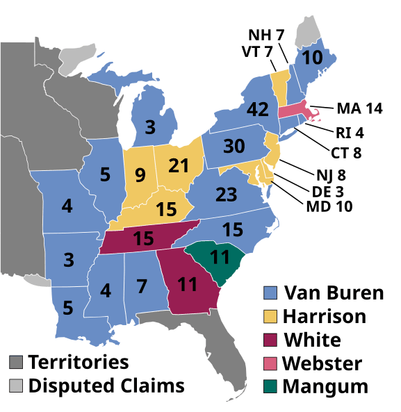 Notes on the Presidential Election of 1836 — LessWrong