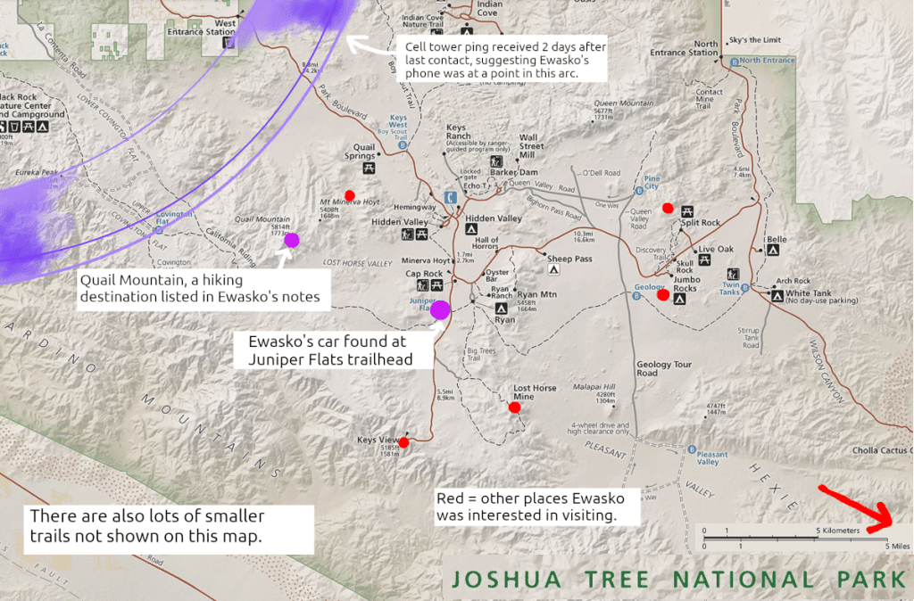 Recommendation: reports on the search for missing hiker Bill Ewasko ...