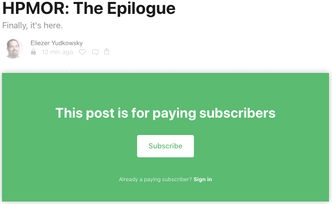 Why We Launched LessWrong.SubStack — LessWrong