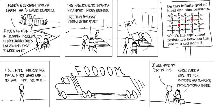 The Problem in the "Nerd Sniping" xkcd Comic — LessWrong