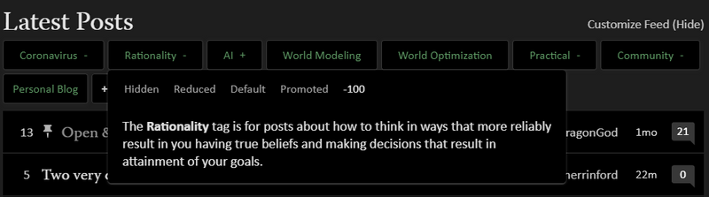 Open & Welcome Thread - January 2023 — LessWrong