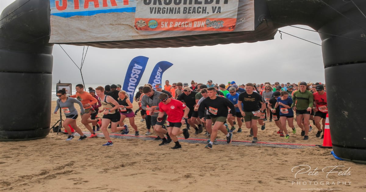 Crush N' Run 5K Beach Run 2020 - Running in Virginia Beach — Let’s Do This