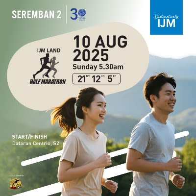 IJM Land Half Marathon 2025 - Running in Seremban — Let's Do This