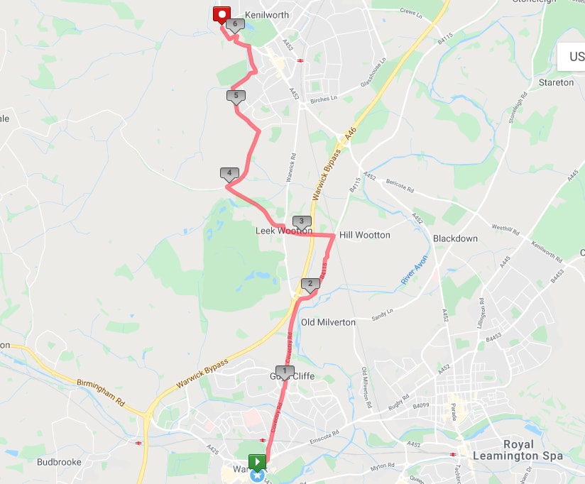 Two Castles Run - Running in Warwick — Let's Do This