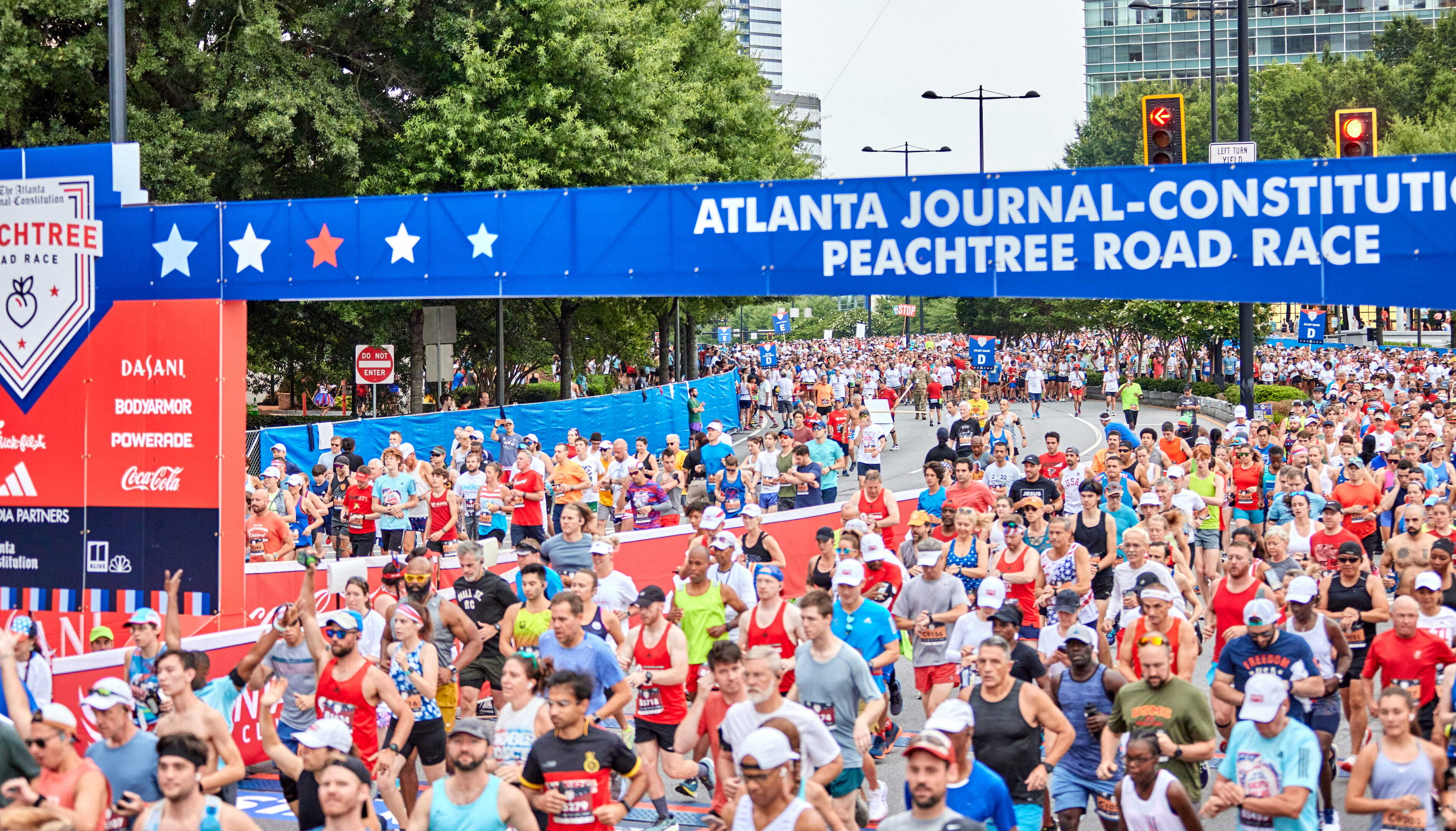 Atlanta Journal-Constitution Peachtree Road Race - Running in Atlanta ...
