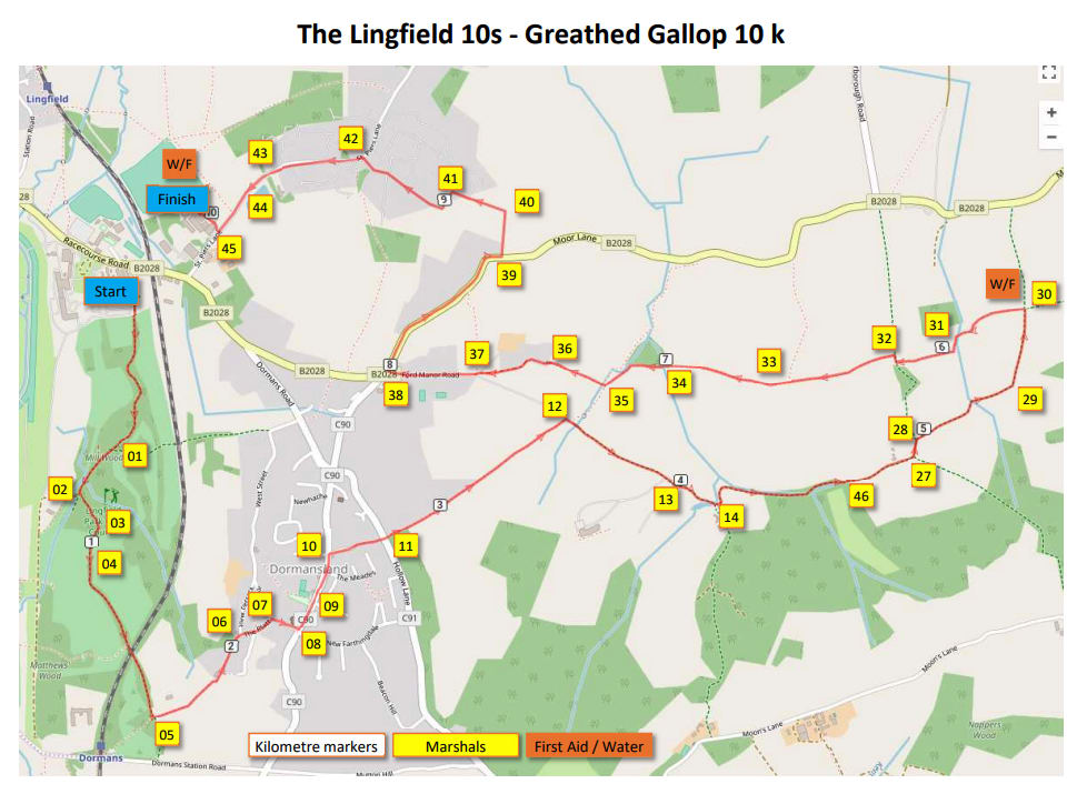 The Lingfield 10s - Running in Dormansland — Let's Do This