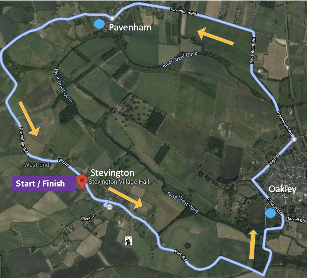 Stevington 12k - Running in Stevington — Let's Do This