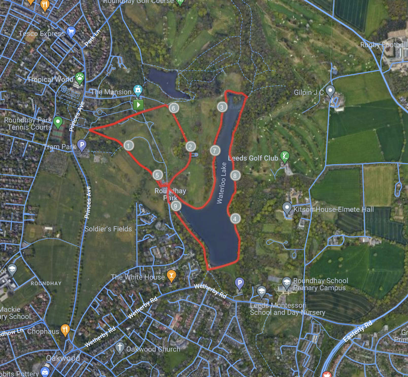 Run Yorkshire Roundhay Half Marathon, 10k & 5k - October - Running in ...