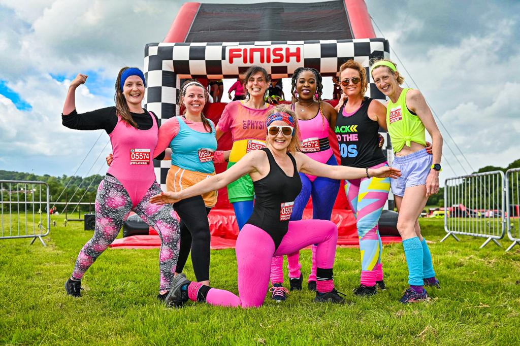 Inflatable 5k - Cheshire - Obstacle in Knutsford — Let’s Do This