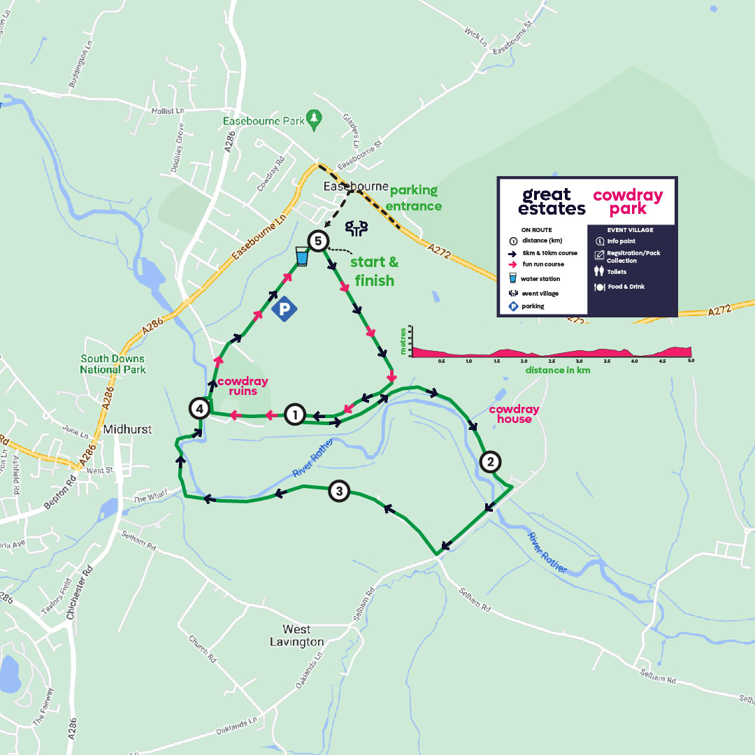 Great Estates: Cowdray Park 2k, 5k & 10k - Running in Easebourne — Let ...