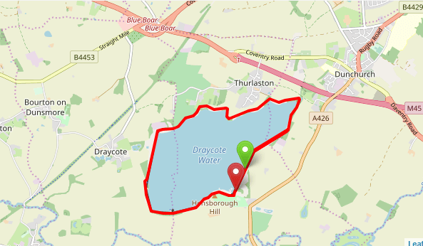 Draycote Water June - 10K & Half Marathon - Running in Kites Hardwick ...