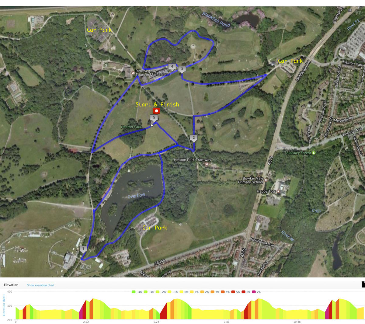 Chase The Sun Heaton Park 5k, 10k and 10 mile - August - Running in ...