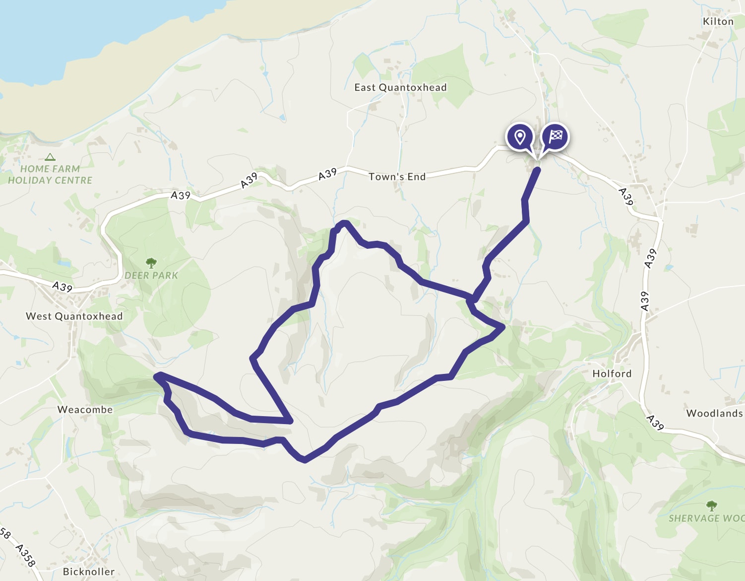 Quantock Hills Trail Half Marathon - Running in Kilve — Let's Do This