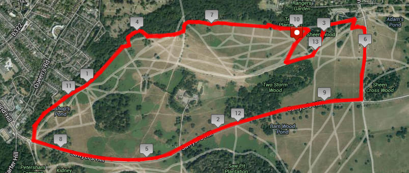 RunThrough Richmond Park Half Marathon May 2025 - Running in Richmond ...