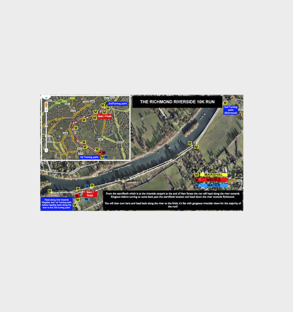 The Richmond Riverside Summer 10k and Half Marathon - Running in ...