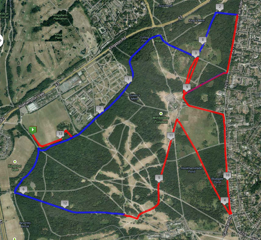 RunThrough Wimbledon Common Half Marathon & 10k - September 2024 ...