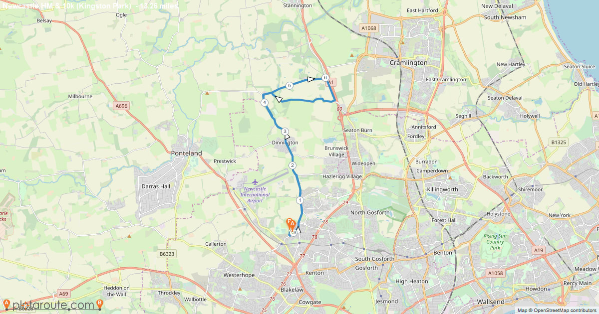 RunThrough Newcastle Half Marathon & 10k July 2025 - Running in ...