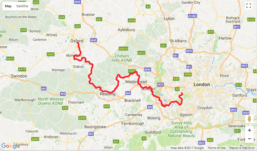 Thames Path 100 - Running in Richmond — Let's Do This