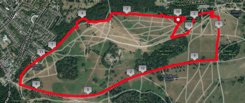 RunThrough Richmond Park Half Marathon September 2025 - Running in ...