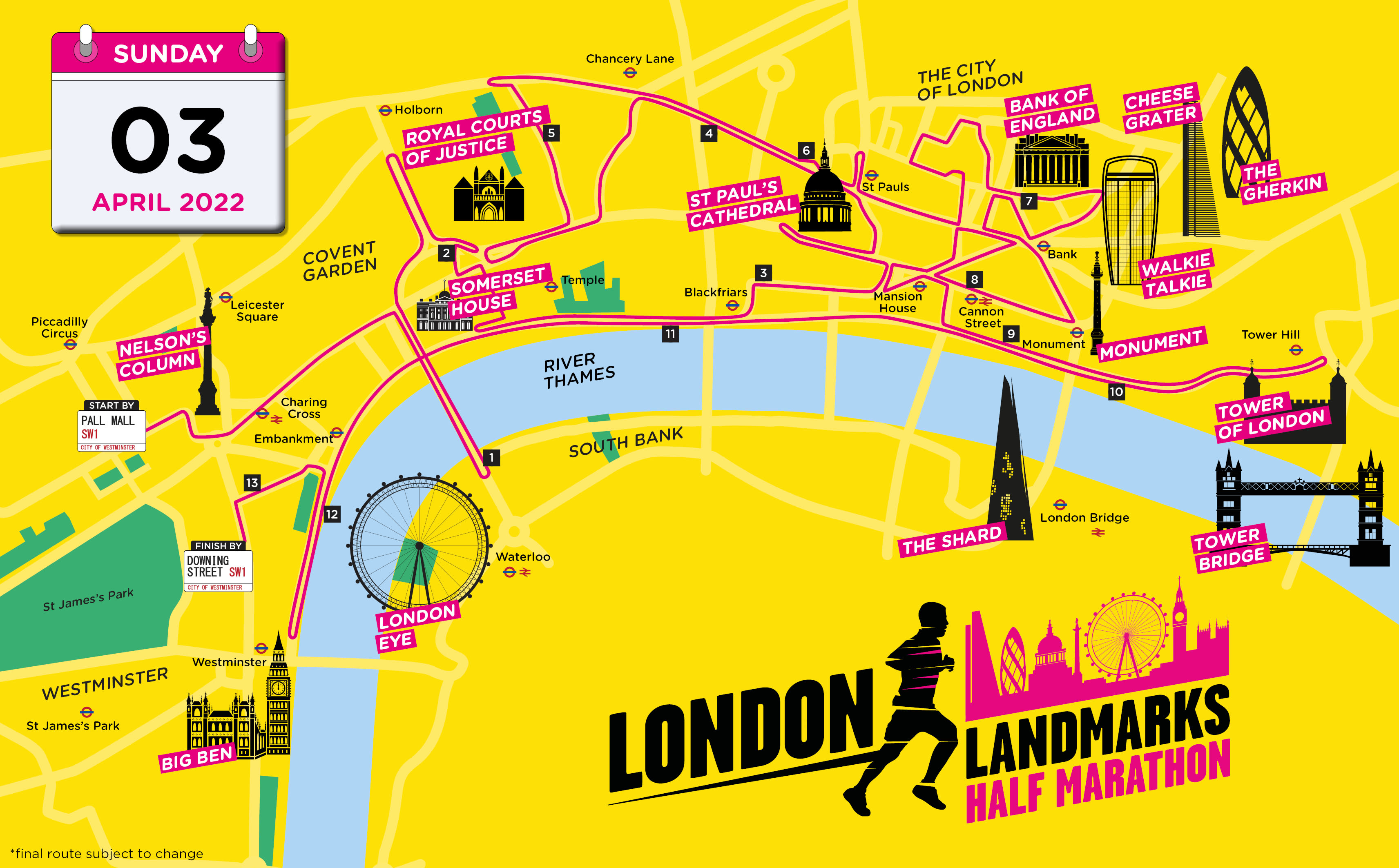 London Landmarks Half Marathon - Running in London — Let's Do This