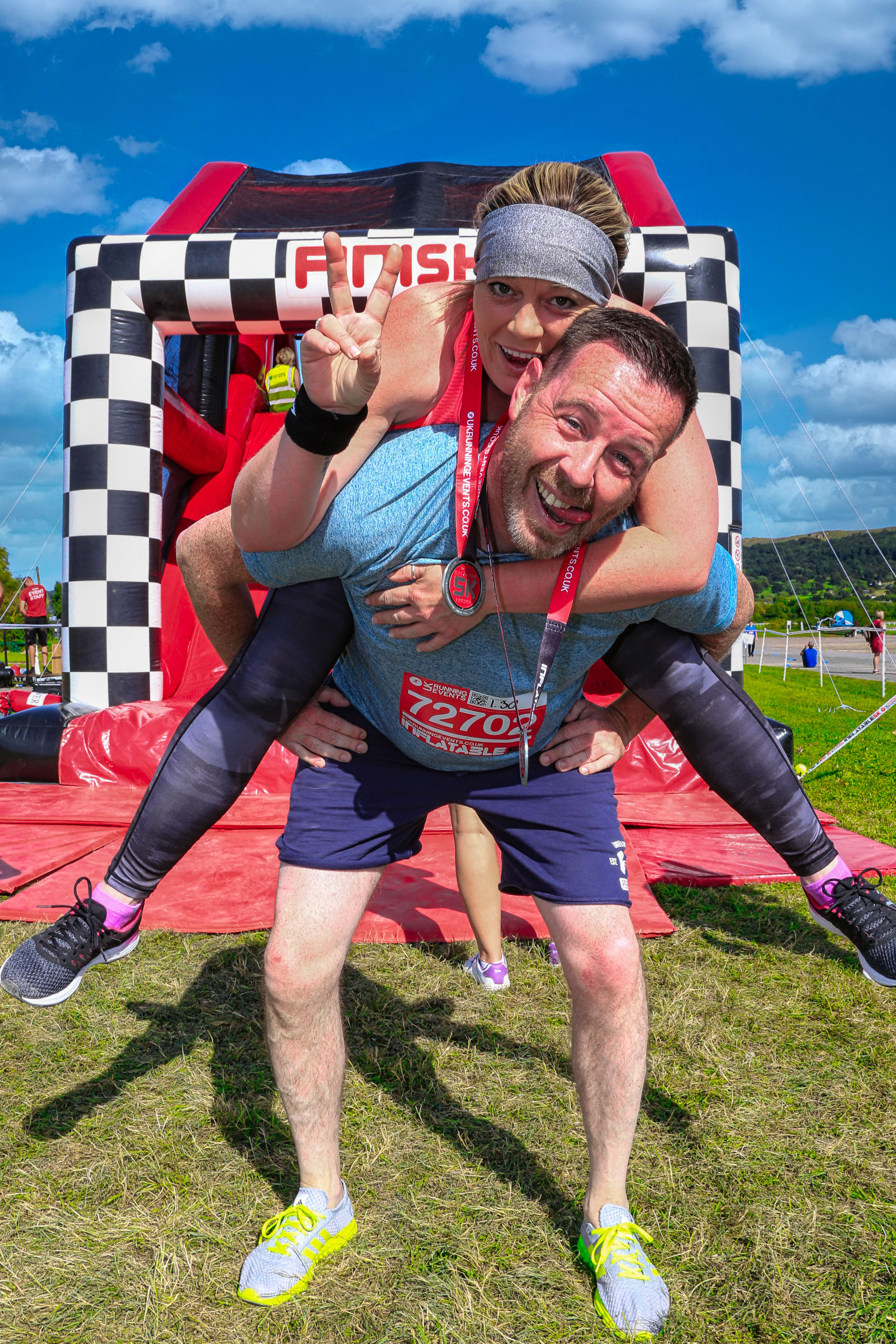 Inflatable 5k - Brands Hatch (Kent) - Sunday 2023 - Obstacle in West ...