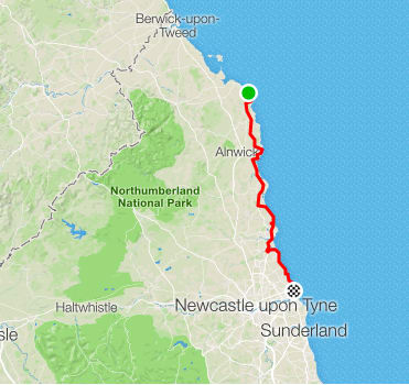 Great North Bike Ride - Road Cycling in Seahouses — Let's Do This