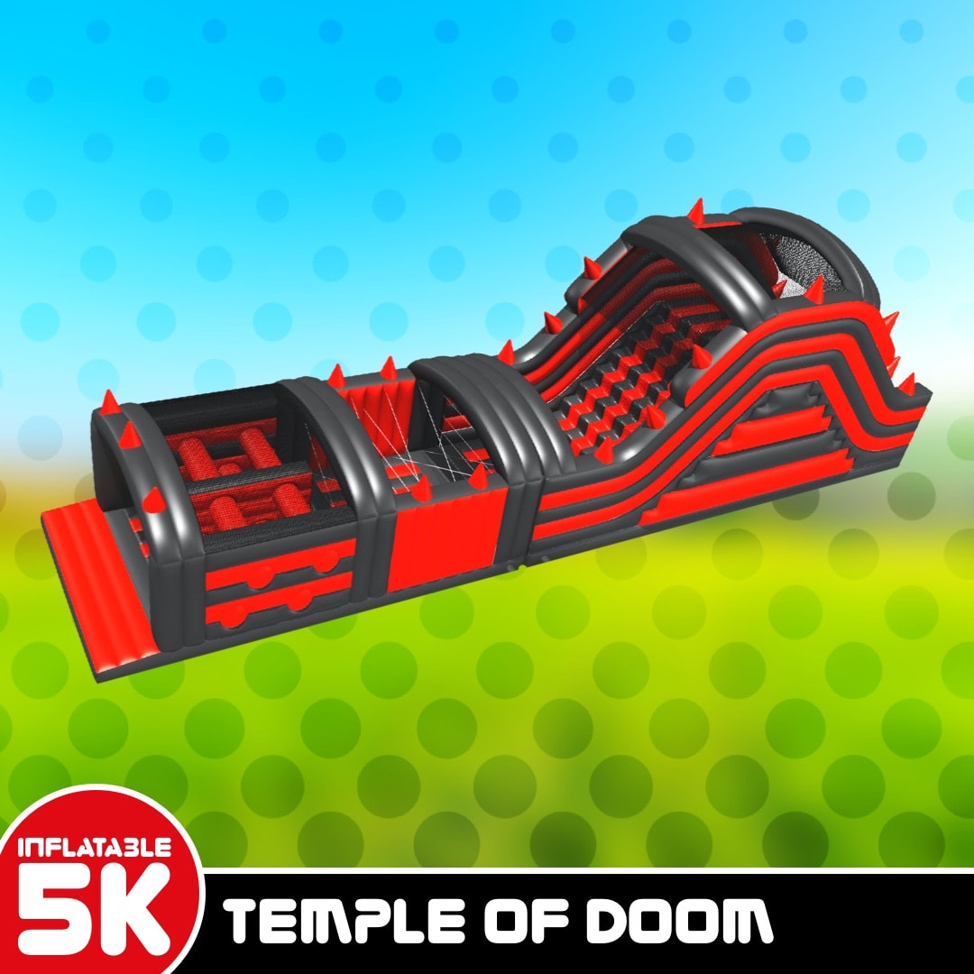 Inflatable 5k - St. Albans (Hertfordshire) - Obstacle in St Albans ...