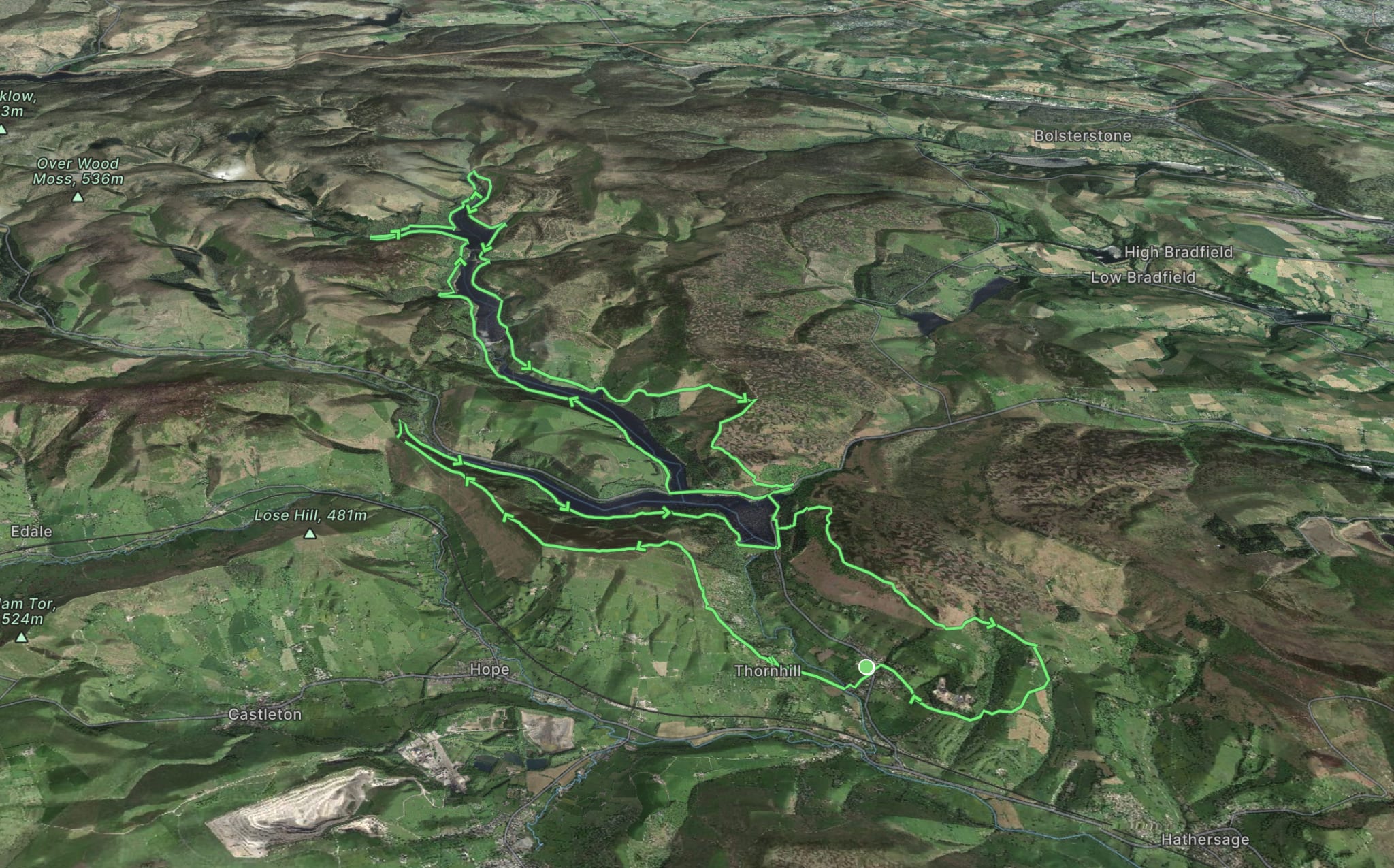 RunThrough Ladybower Reservoir Trail Half Marathon & 50k Ultra ...