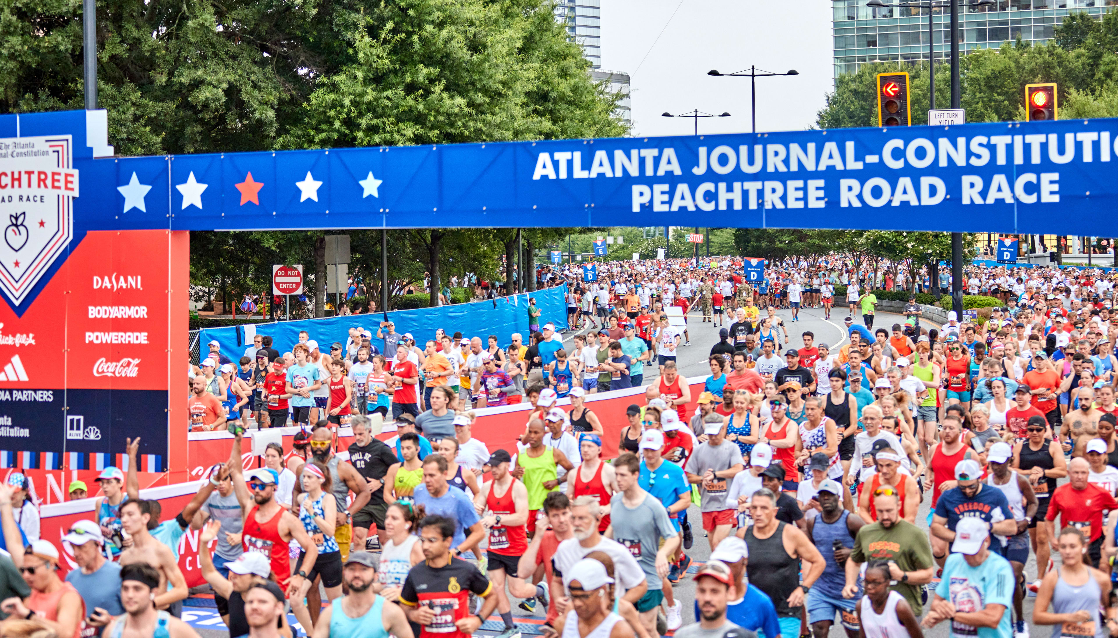 Atlanta Journal-Constitution Peachtree Road Race - Running in Atlanta
