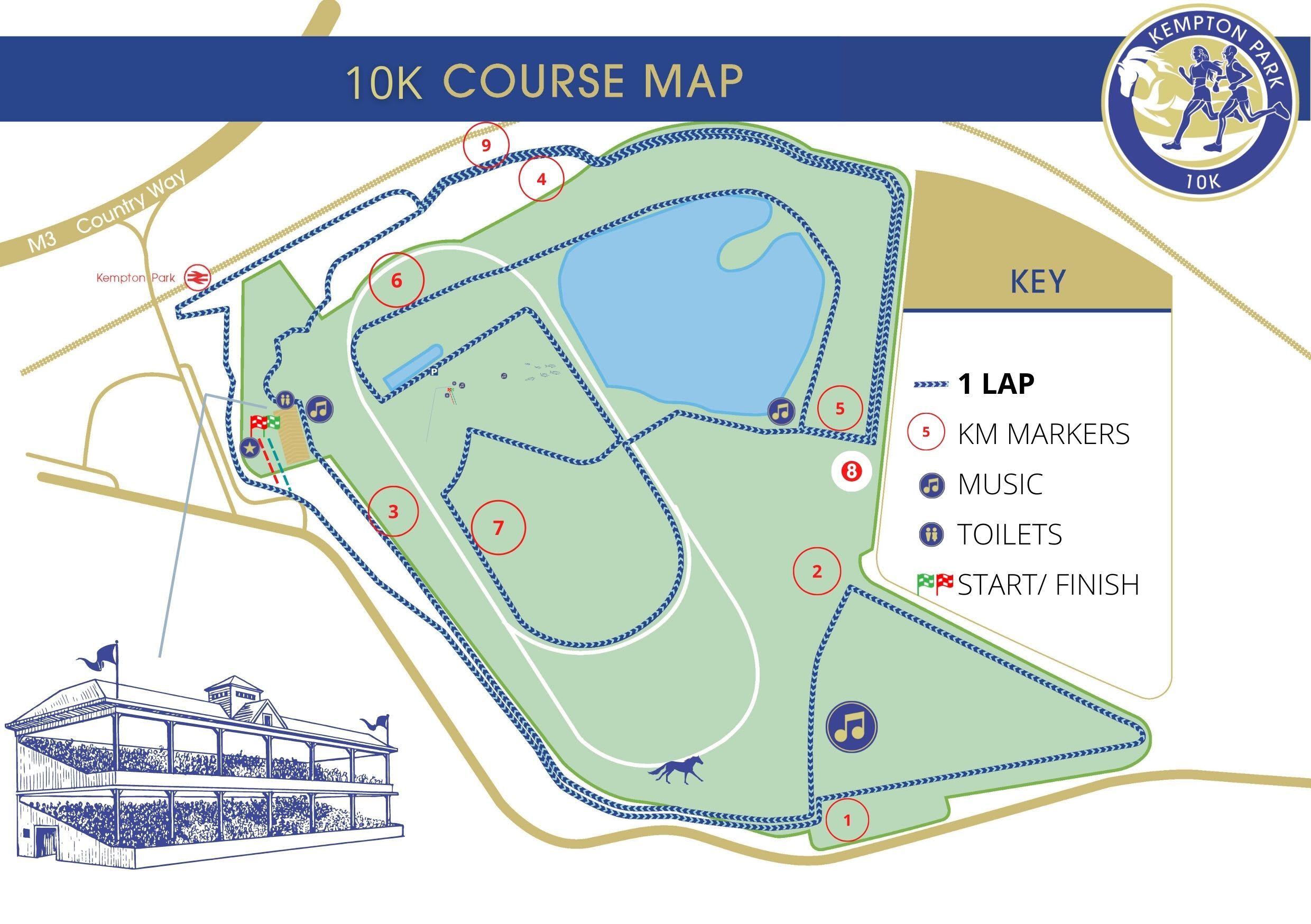 Kempton Park Running Festival 10k, Half Marathon & Marathon - Running ...