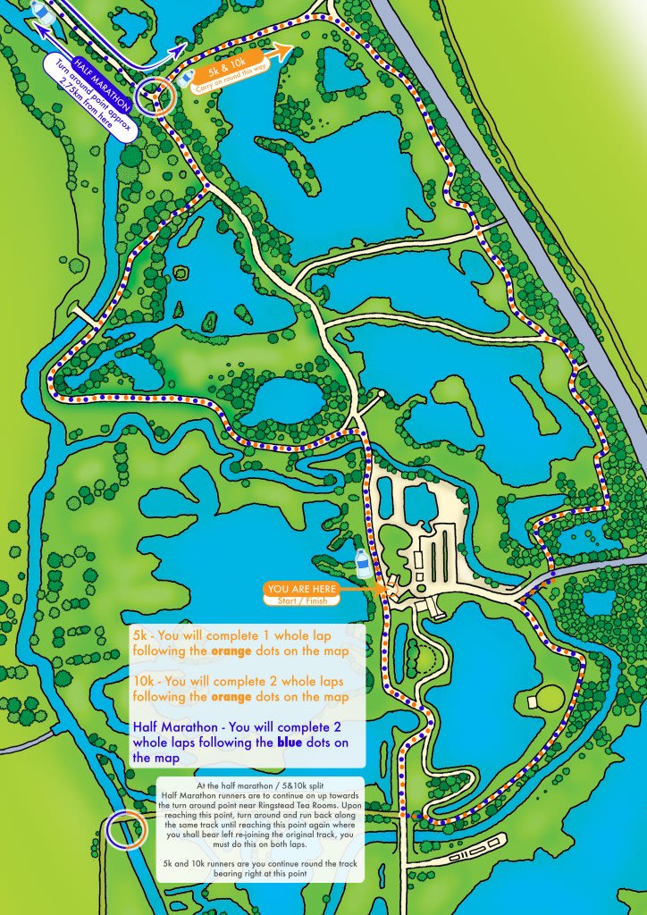 Stanwick Lakes Autumn Runs - Running in Wellingborough — Let's Do This